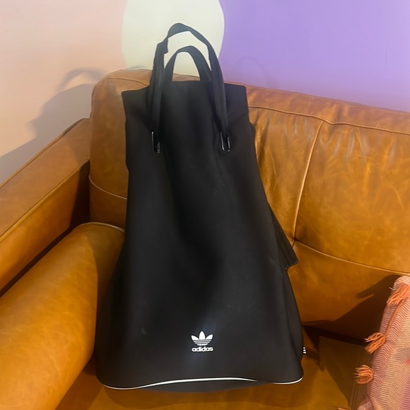 adidas | Bags | Adidas Large Drawstring Sport Backpack With Handle ...
